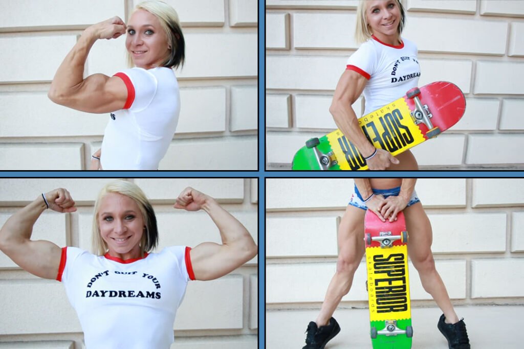 Skater Muscle Girl - Muscle Appeal